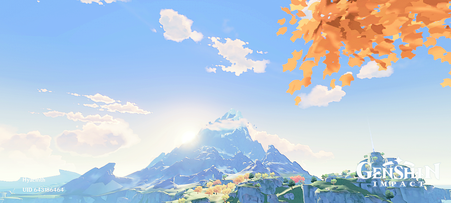 In the Mountains. Genshin Impact | HoYoLAB