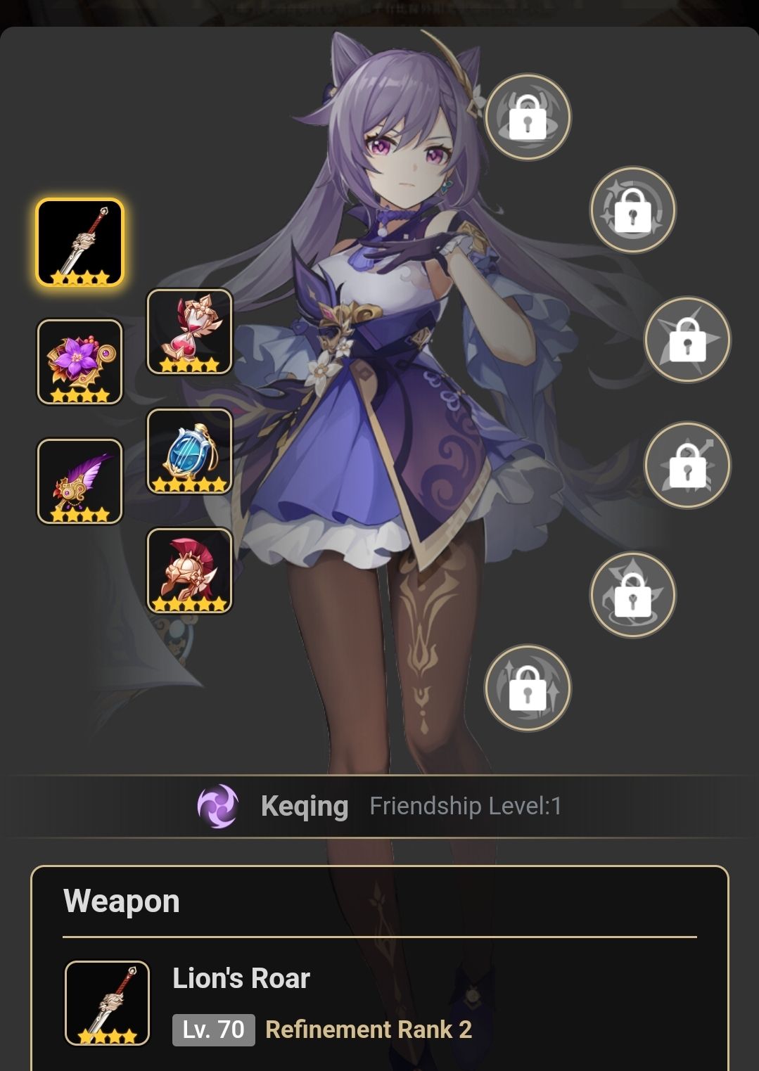 help with my keqing build? (^•^) Genshin Impact | HoYoLAB