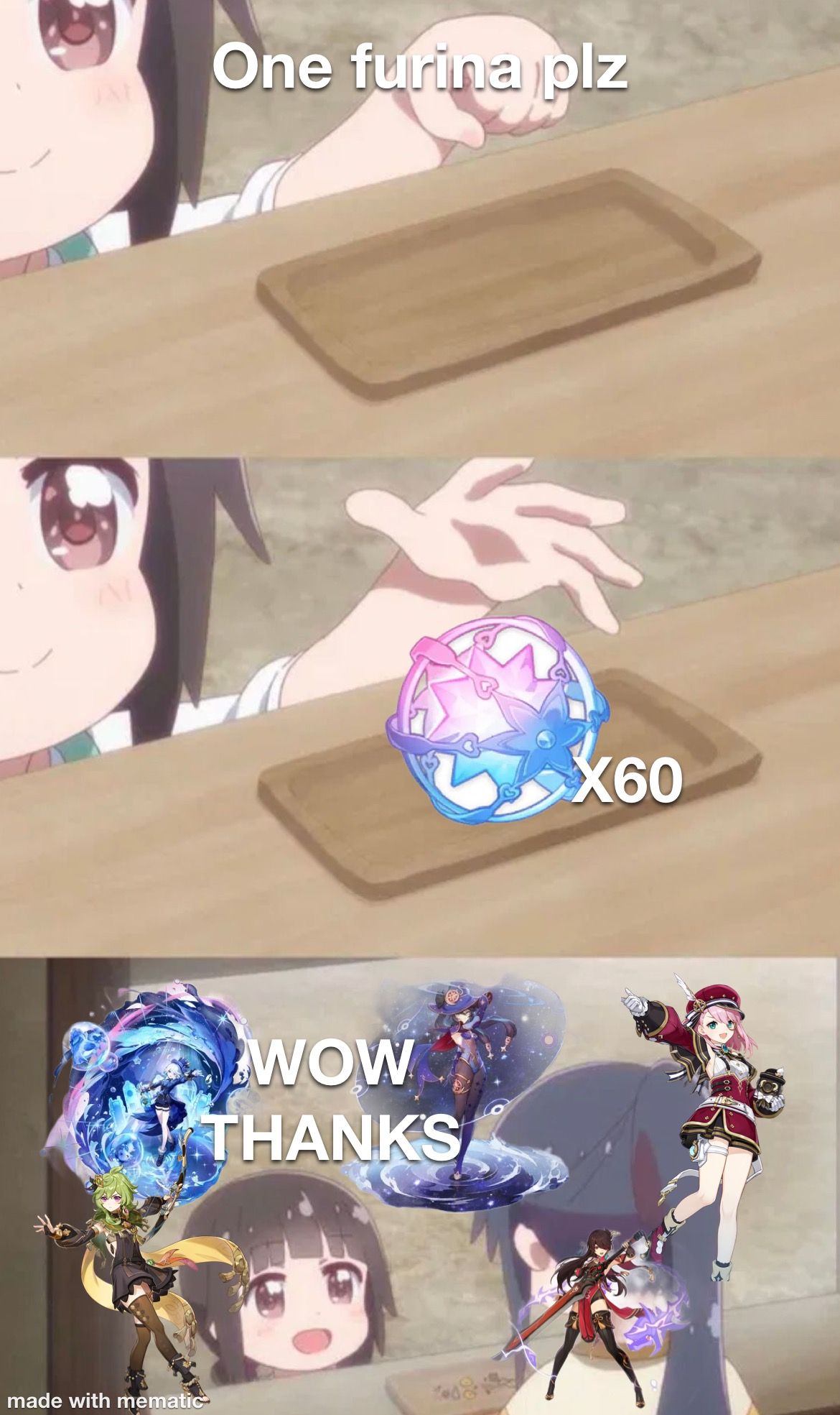 My luck on furina banner Genshin Impact | HoYoLAB