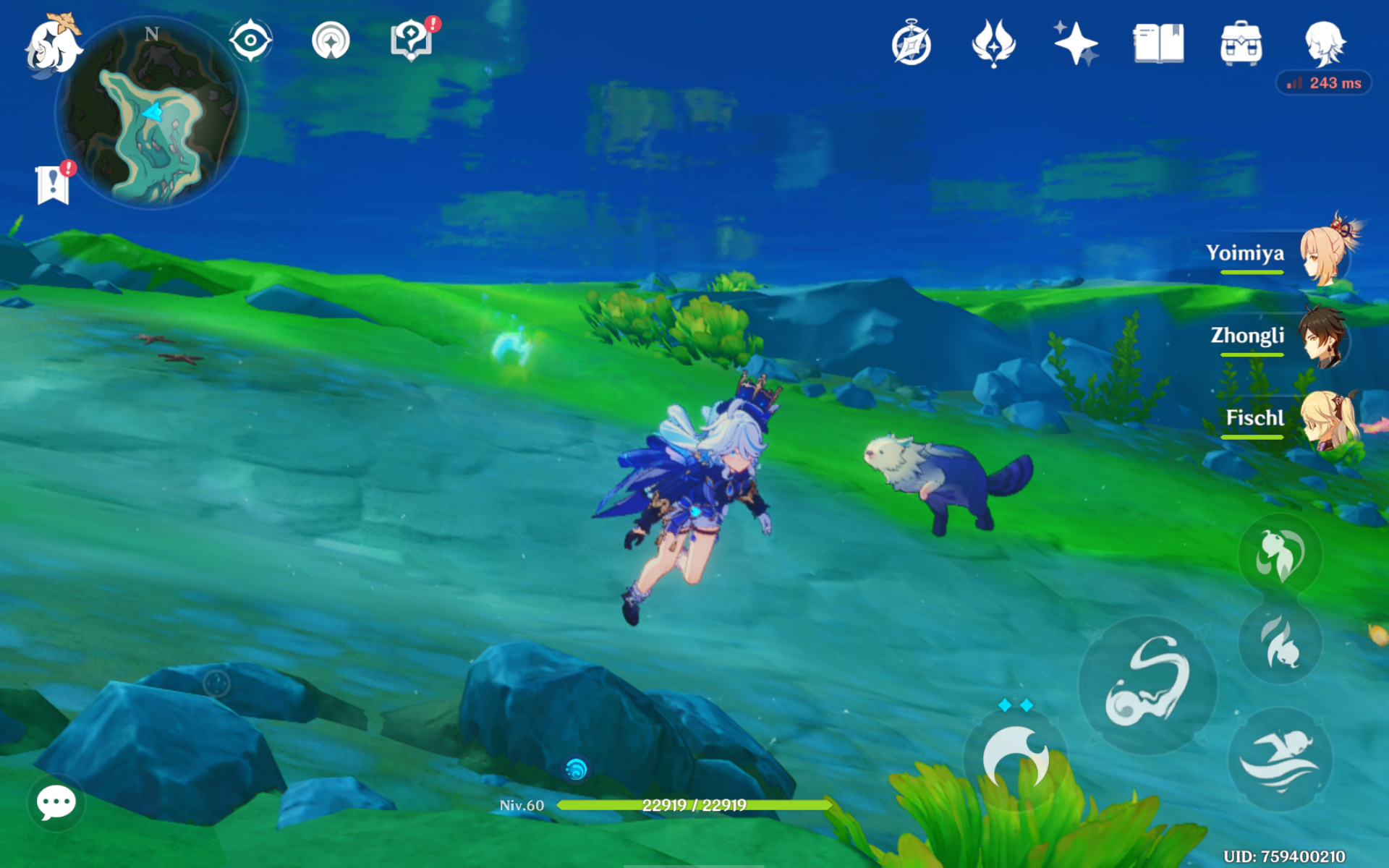 Furina swimming with mini Neuvi :3 Genshin Impact | HoYoLAB