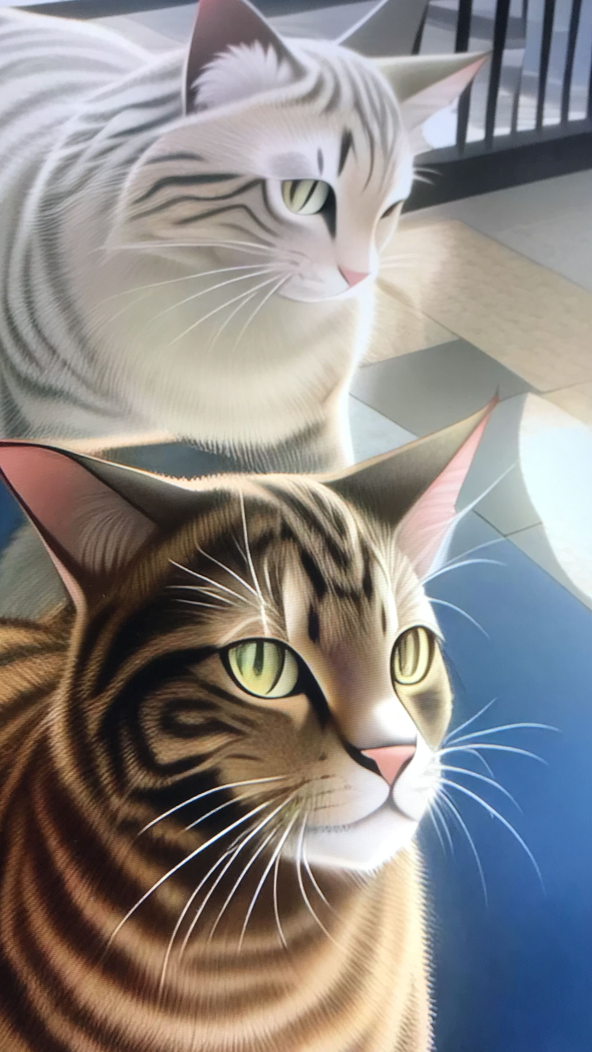 My dead cat Kiara has returned but with a friend of her? Is that ...