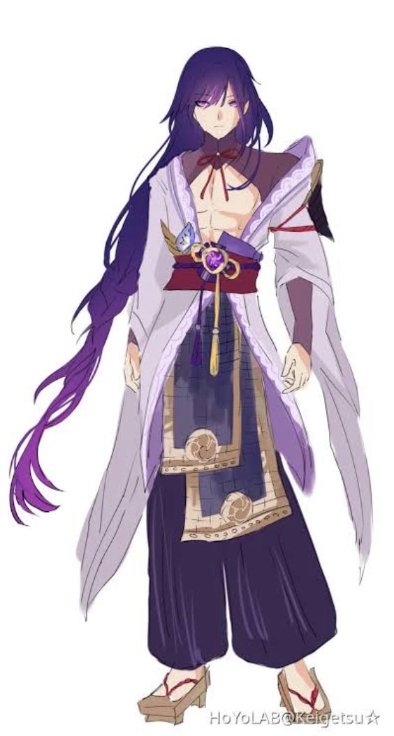 Raiden as a male looks so good Genshin Impact | HoYoLAB