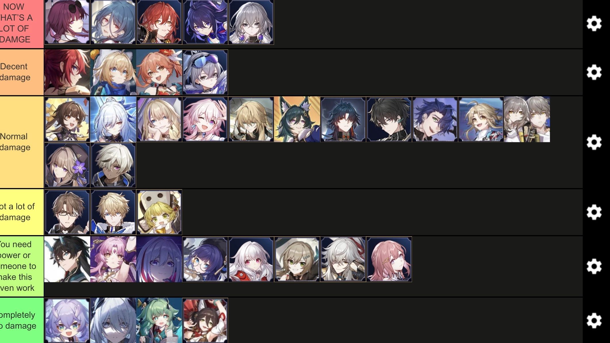 How much damage would their weapon in MY perspective Honkai: Star Rail ...