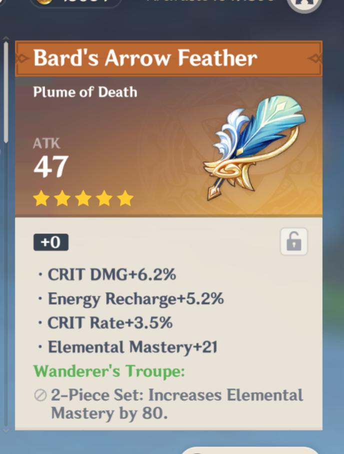 my artifect Genshin Impact | HoYoLAB