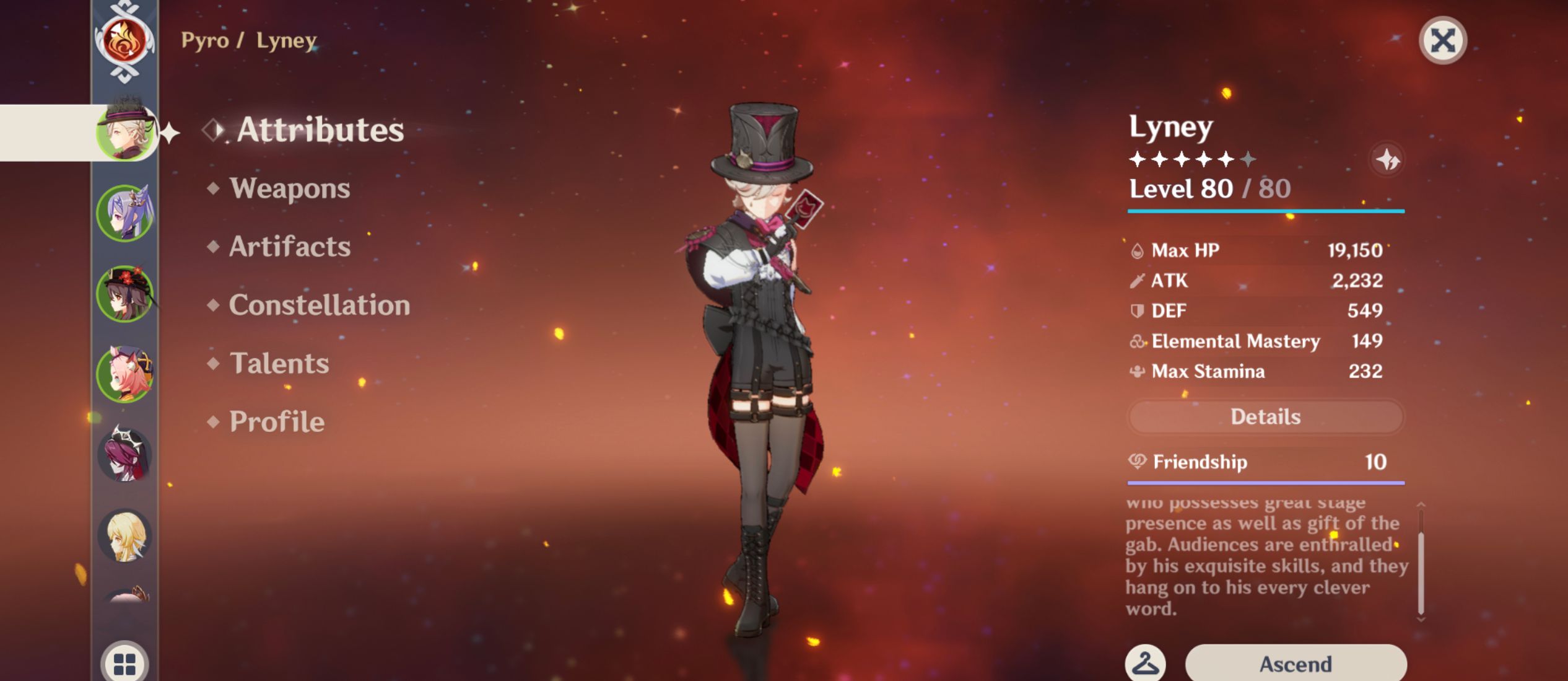 Lyney build #Lyney Genshin Impact | HoYoLAB