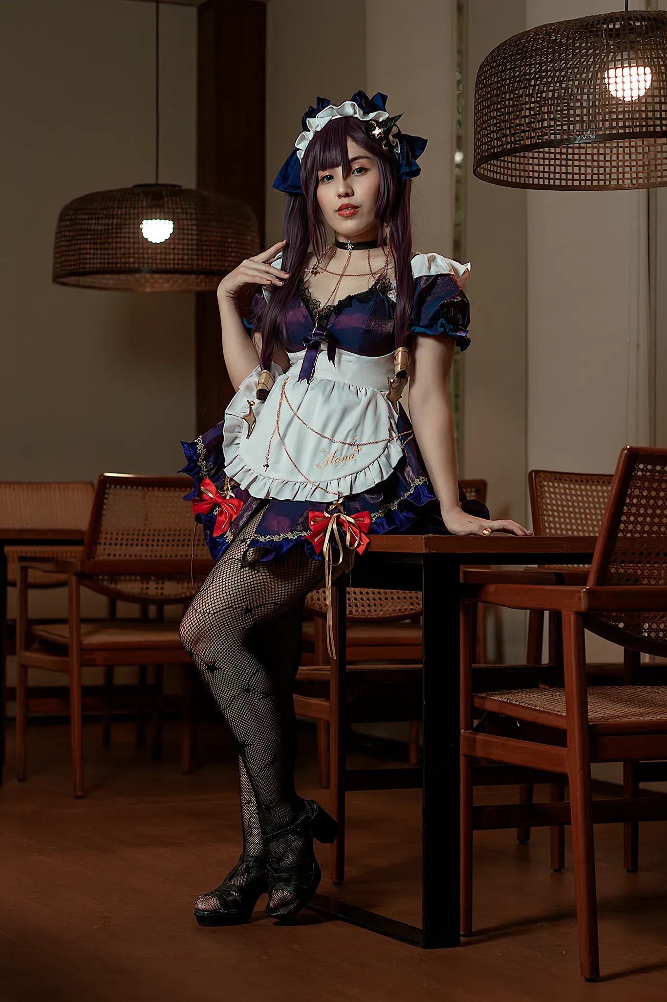 Maid Mona cosplay Genshin Impact | HoYoLAB