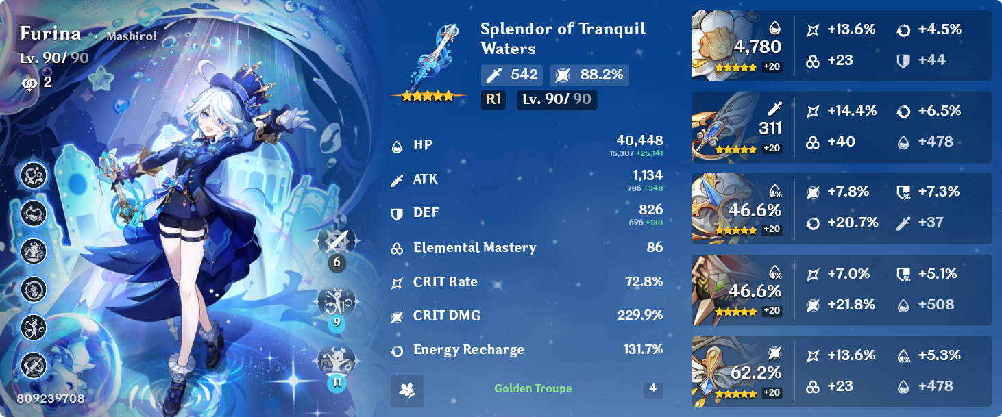 My Work In Progress Furina! Genshin Impact | HoYoLAB