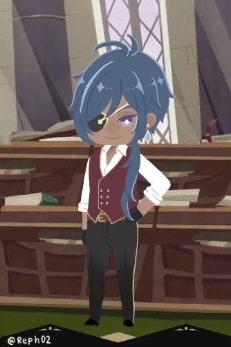 Kaeya x TWST (chibi ver.) Genshin Impact | HoYoLAB