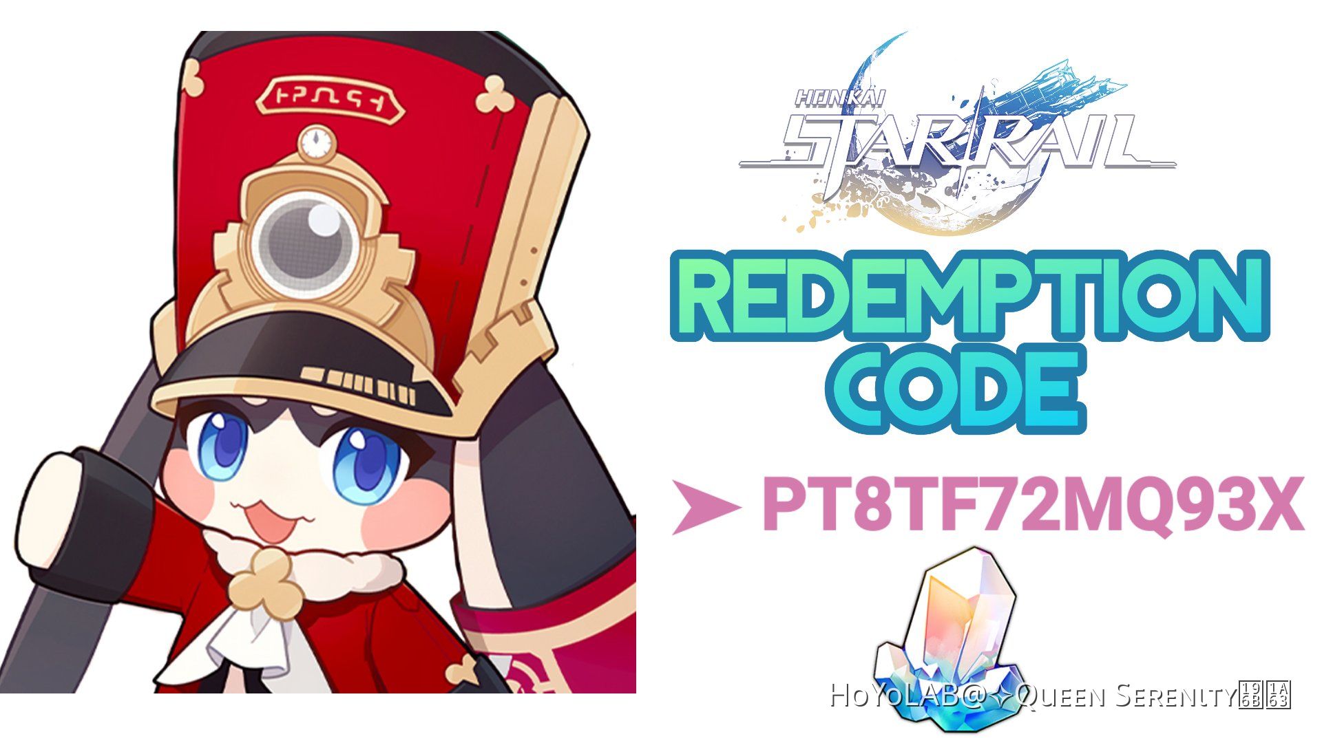 Redemption Code PT8TF72MQ93X Honkai: Star Rail | HoYoLAB