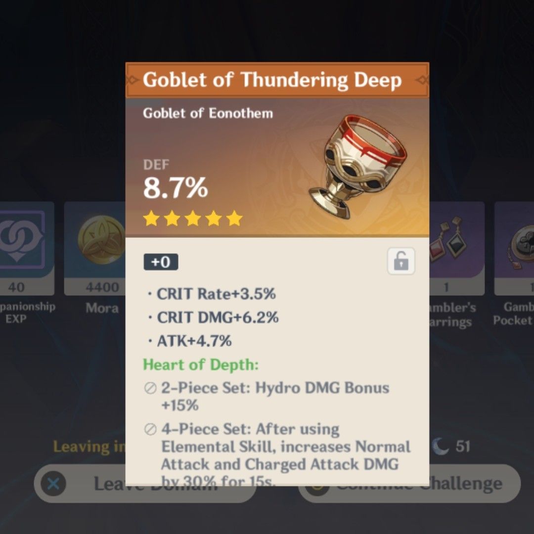 never read substats first. Genshin Impact | HoYoLAB