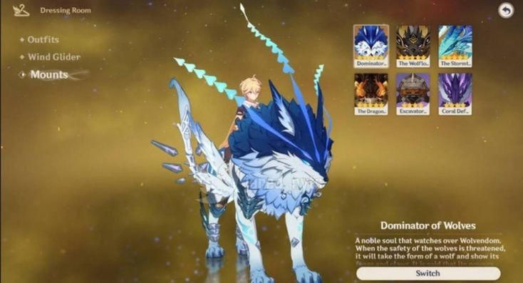 Montarias no Genshin Genshin Impact | HoYoLAB