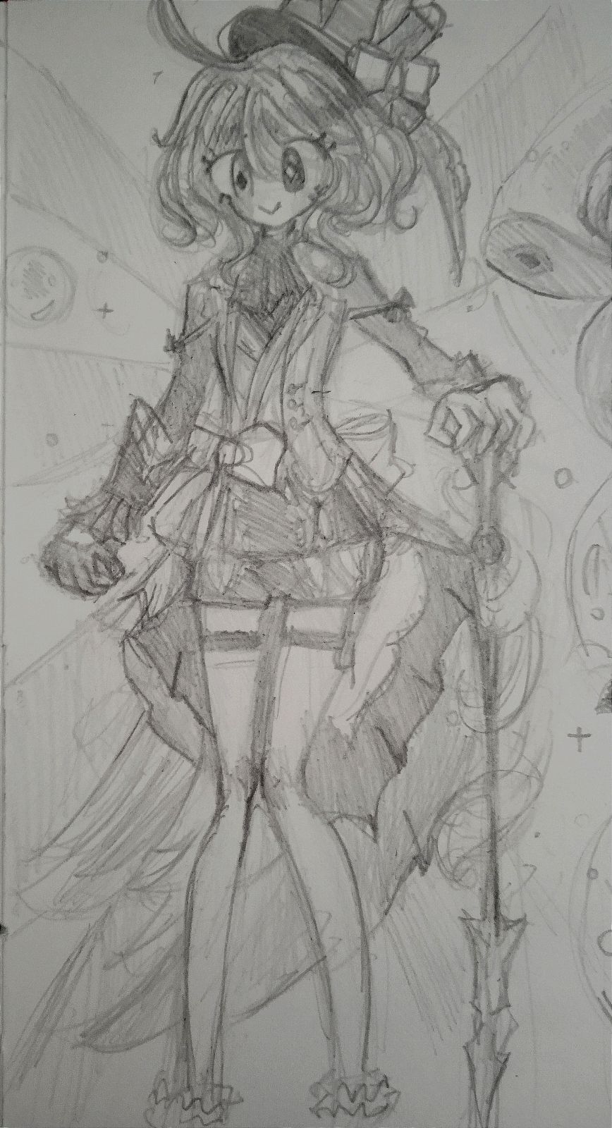 Furina sketch Genshin Impact | HoYoLAB