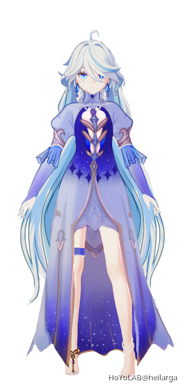 Furina: Archon skin concept ⚖️ Genshin Impact | HoYoLAB