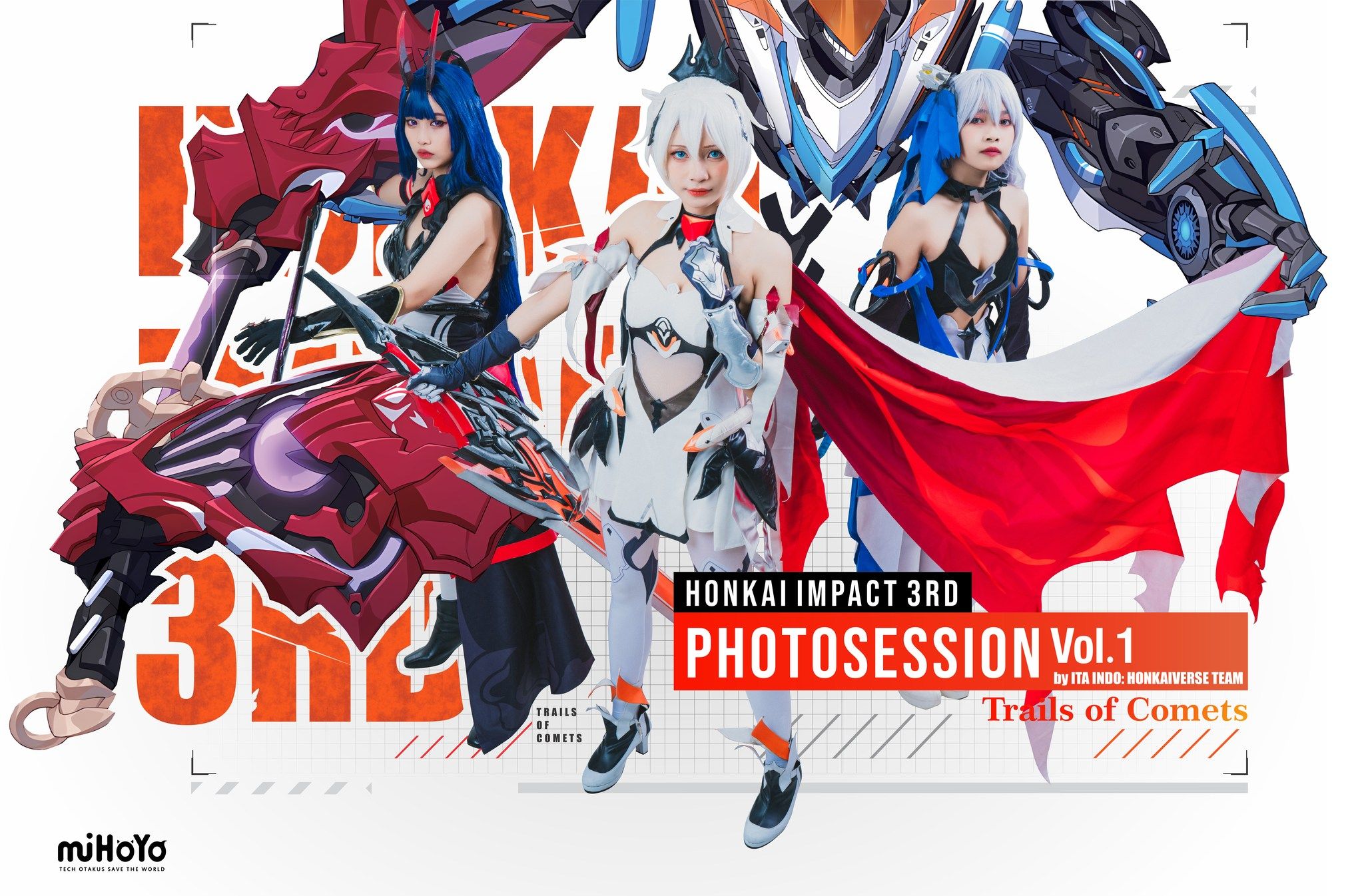 Itasha X Honkai Impact Photosession (Trio Herrscher) Honkai Impact 3rd ...