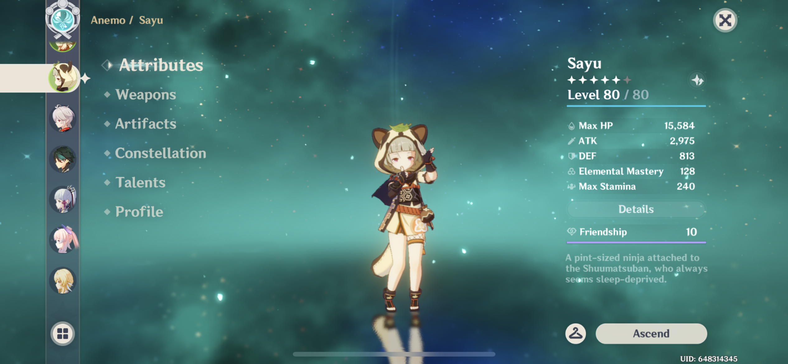 Sayu? Sayu approved Genshin Impact | HoYoLAB