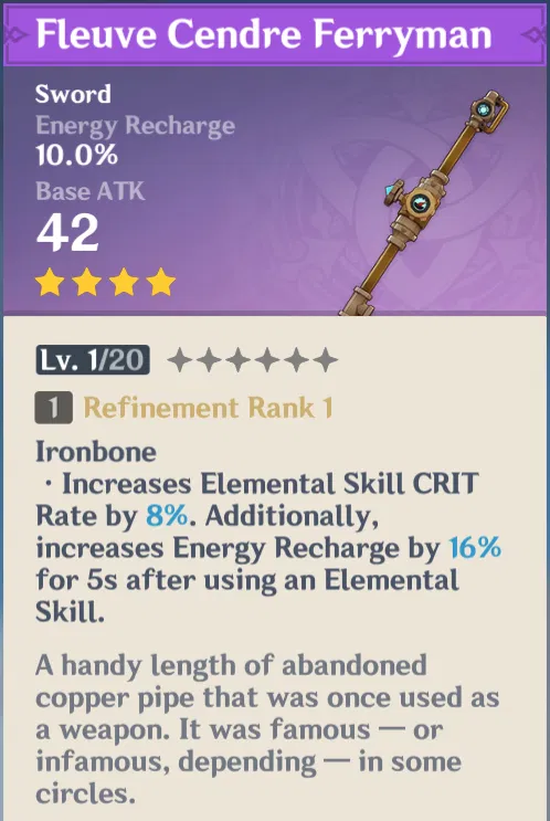 is the ferryman or wolf fang better for furina ? Genshin Impact | HoYoLAB