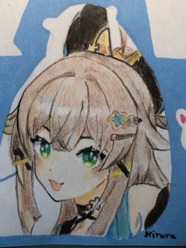 For the person that wanted me to draw kirara, here you go! Genshin ...