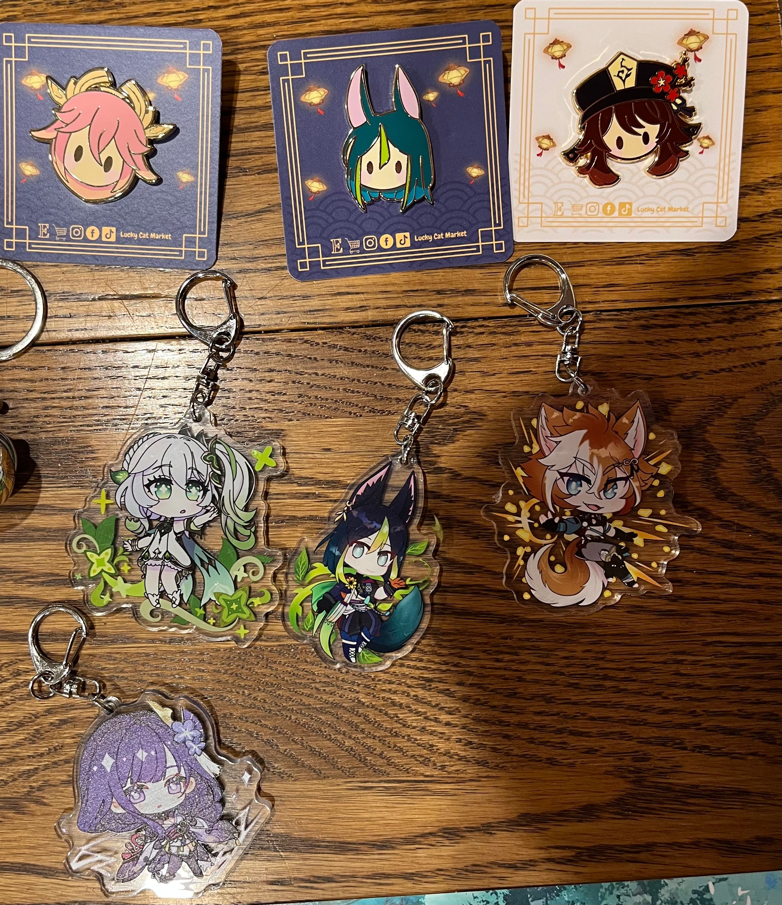 Just got back from Comic Con! Got a bunch of Genshin Merch! Genshin ...