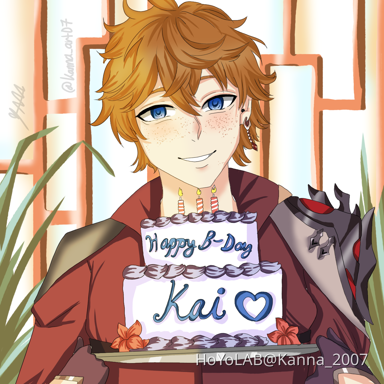 Happy birthday to my friend(late) featuring Childe Genshin Impact | HoYoLAB