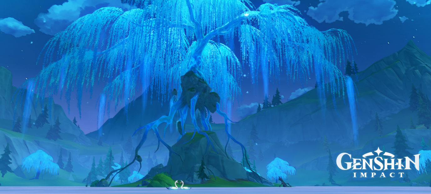 I LOVE HOW THE TREE CHANGES COLOR Genshin Impact | HoYoLAB