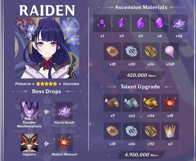 Raiden guide Genshin Impact | HoYoLAB