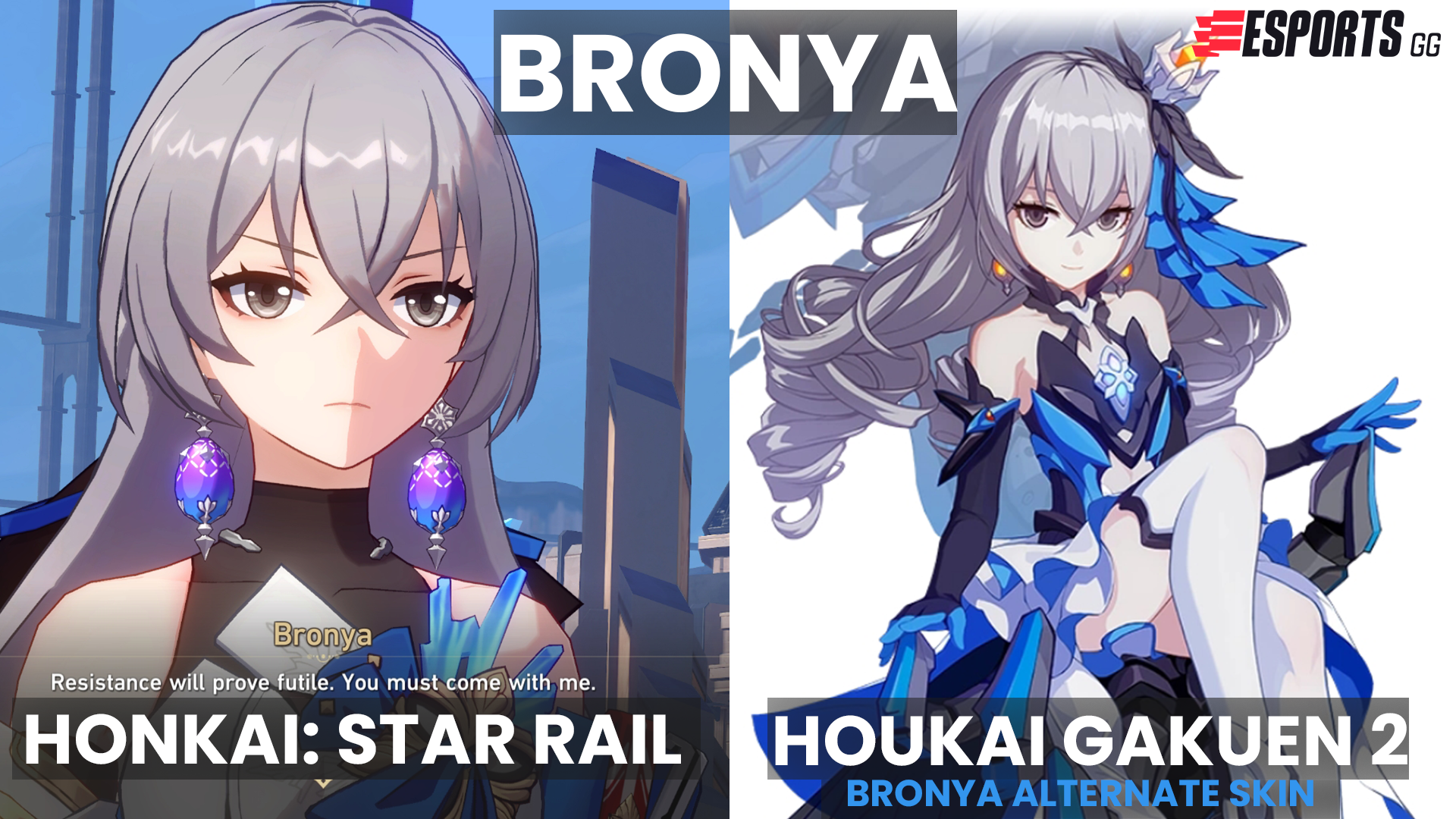 ความแตกต่างระหว่าง Bronya hsr x Bronya hk2 Honkai: Star Rail | HoYoLAB