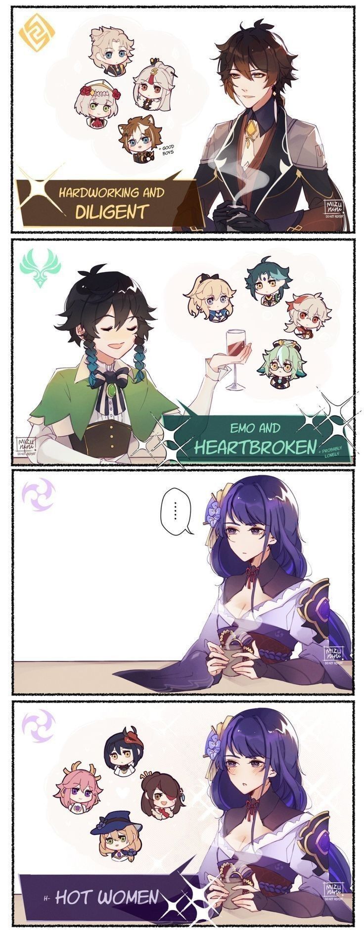 Raiden explain cyno and razor then Genshin Impact | HoYoLAB