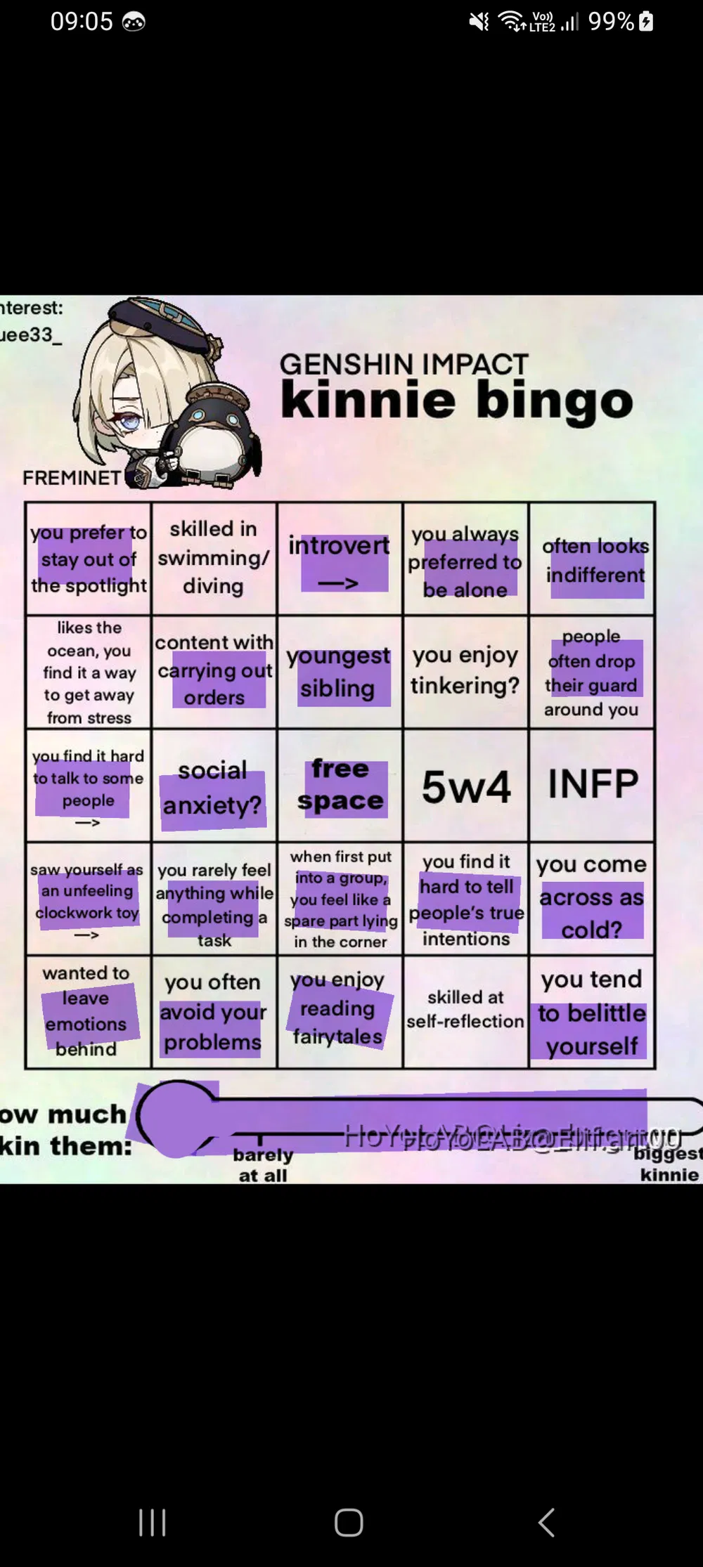 Freminet/Lyney kin bingos! Genshin Impact | HoYoLAB