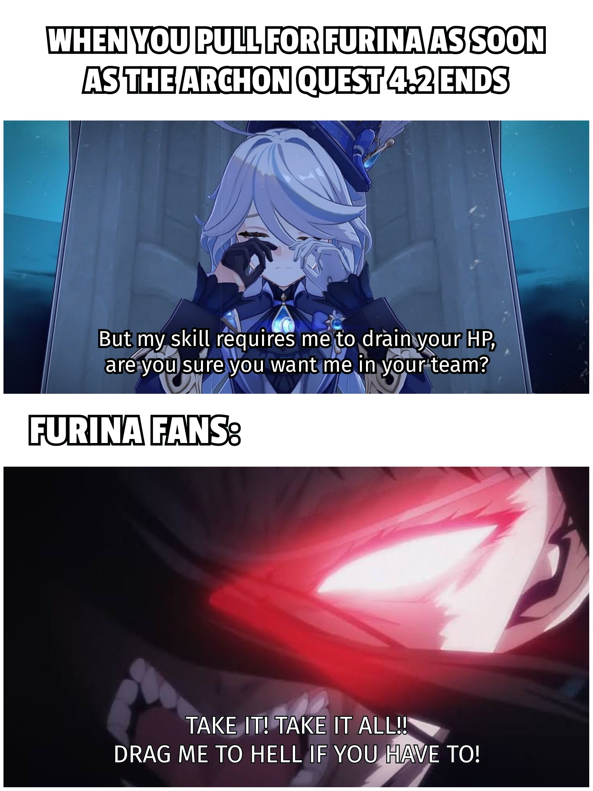 DEAR FURINA FANS, IS THIS TRUE? Genshin Impact | HoYoLAB