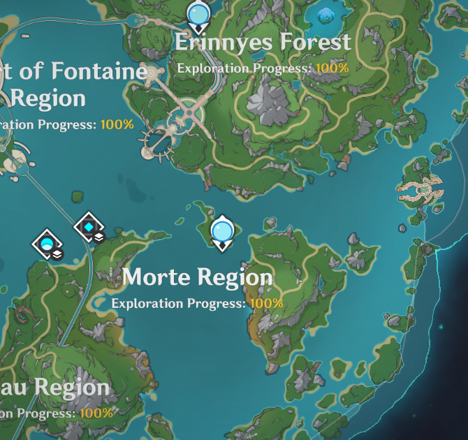 Morte Region was the most hard map to 100% Genshin Impact | HoYoLAB