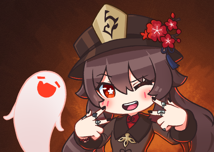 Winky Hu Tao Emote! Genshin Impact | HoYoLAB