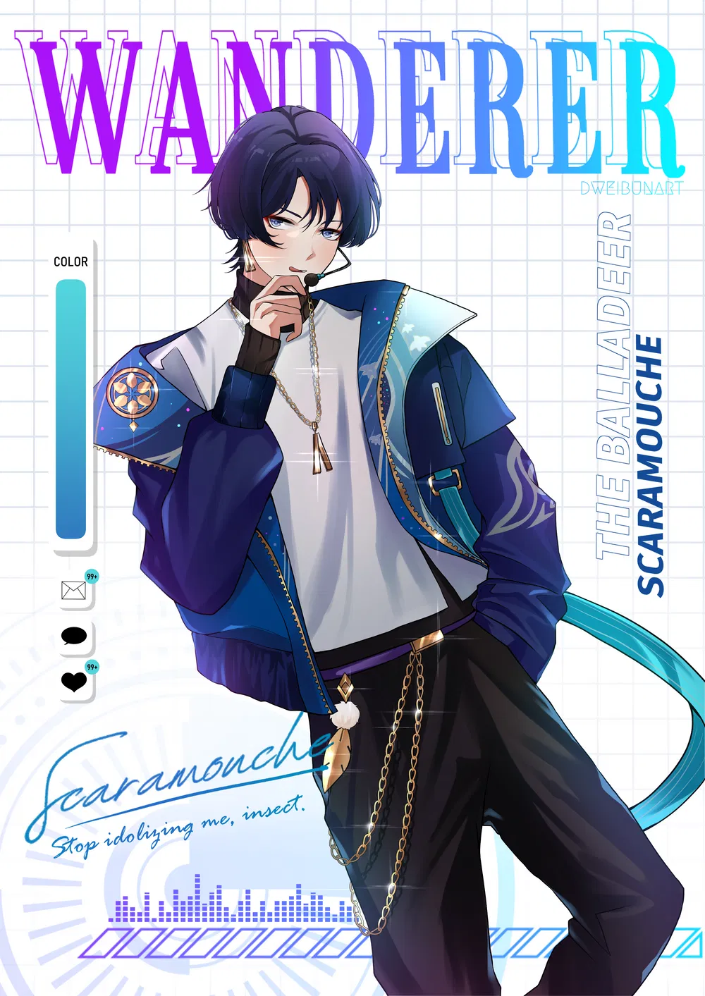 Wanderer Idol AU Genshin Impact | HoYoLAB