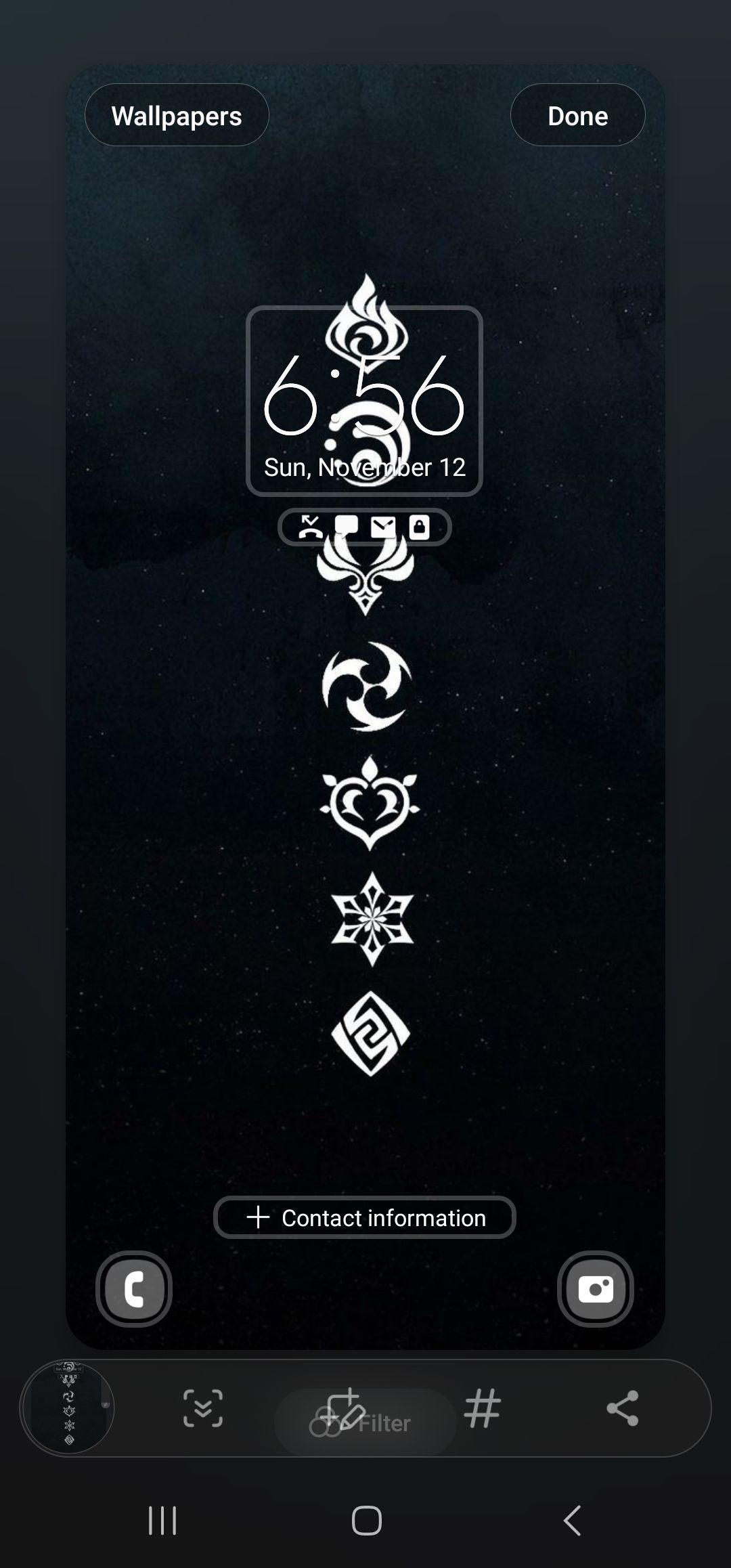 Show your Home and lock screen Wallpaper... Genshin Impact | HoYoLAB