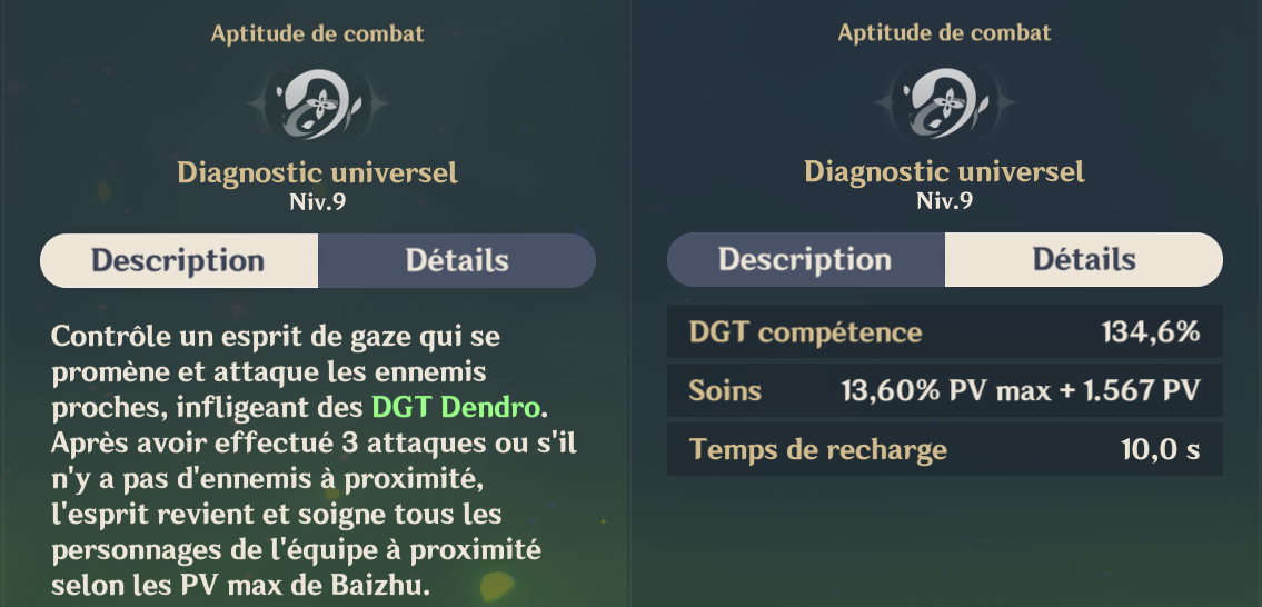 [Guide pour la version 4.2] Baizhu: son kit, comment le build et dans quelles équipes le jouer ...