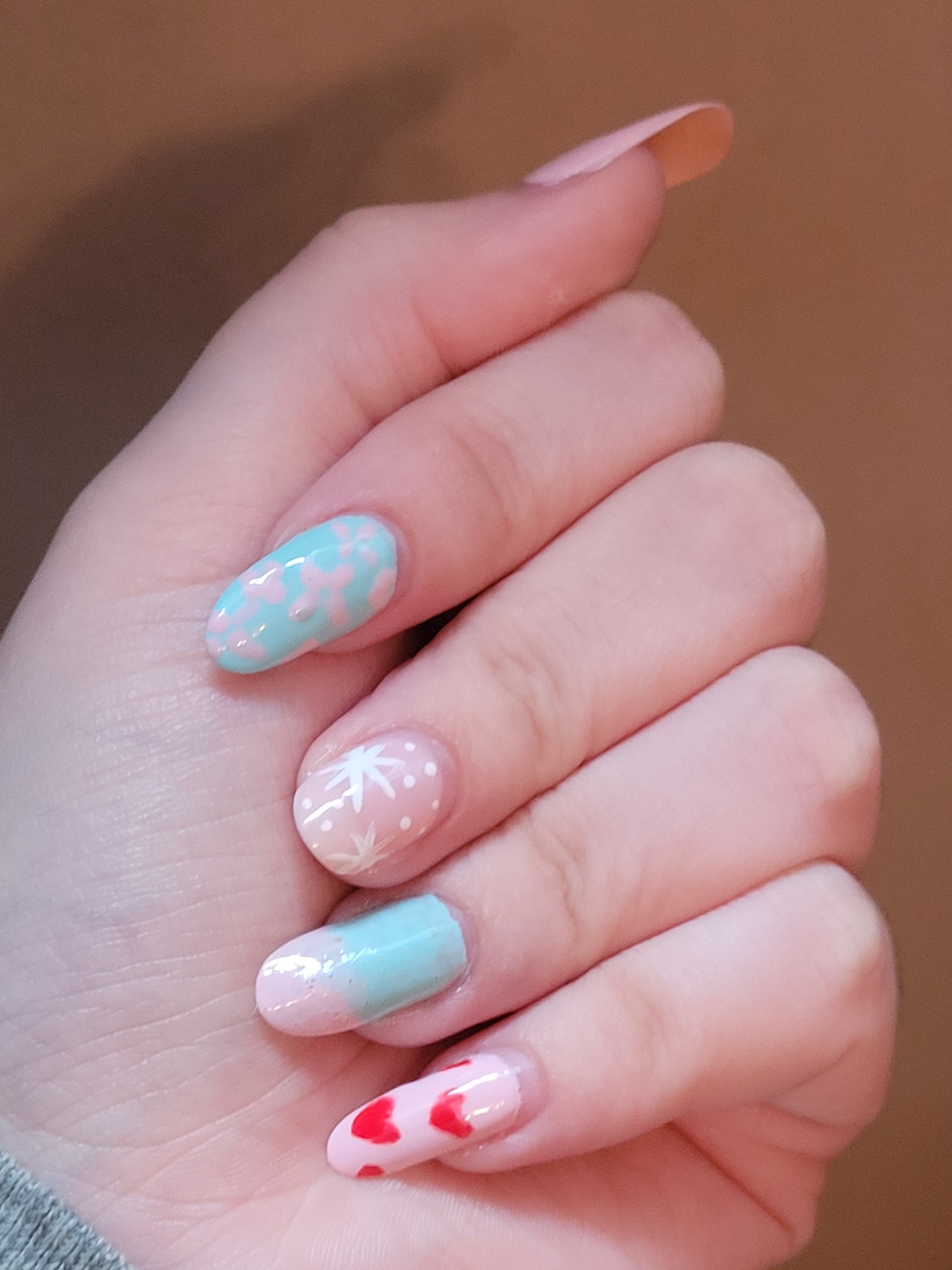 March 7th inspired nails ! Honkai: Star Rail | HoYoLAB