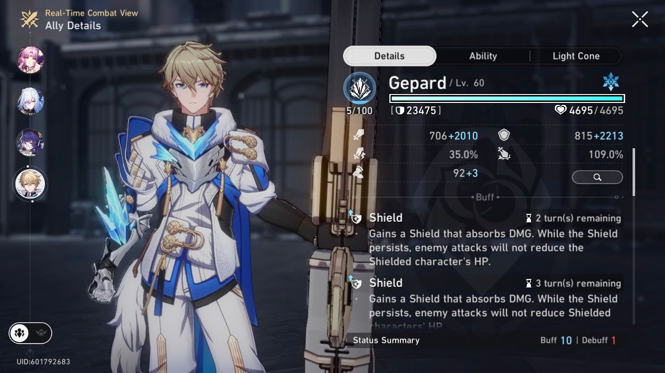 Average gepard shield be like Honkai: Star Rail | HoYoLAB