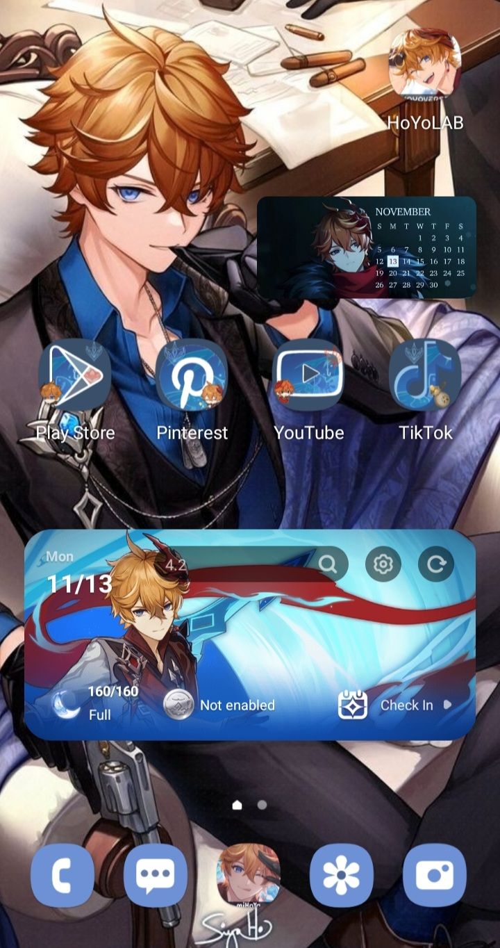 My Tartaglia Home Screen Genshin Impact | HoYoLAB