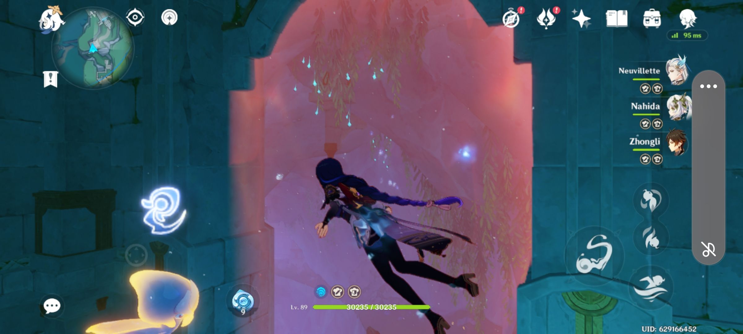 how do I get past this red barrier? Genshin Impact | HoYoLAB