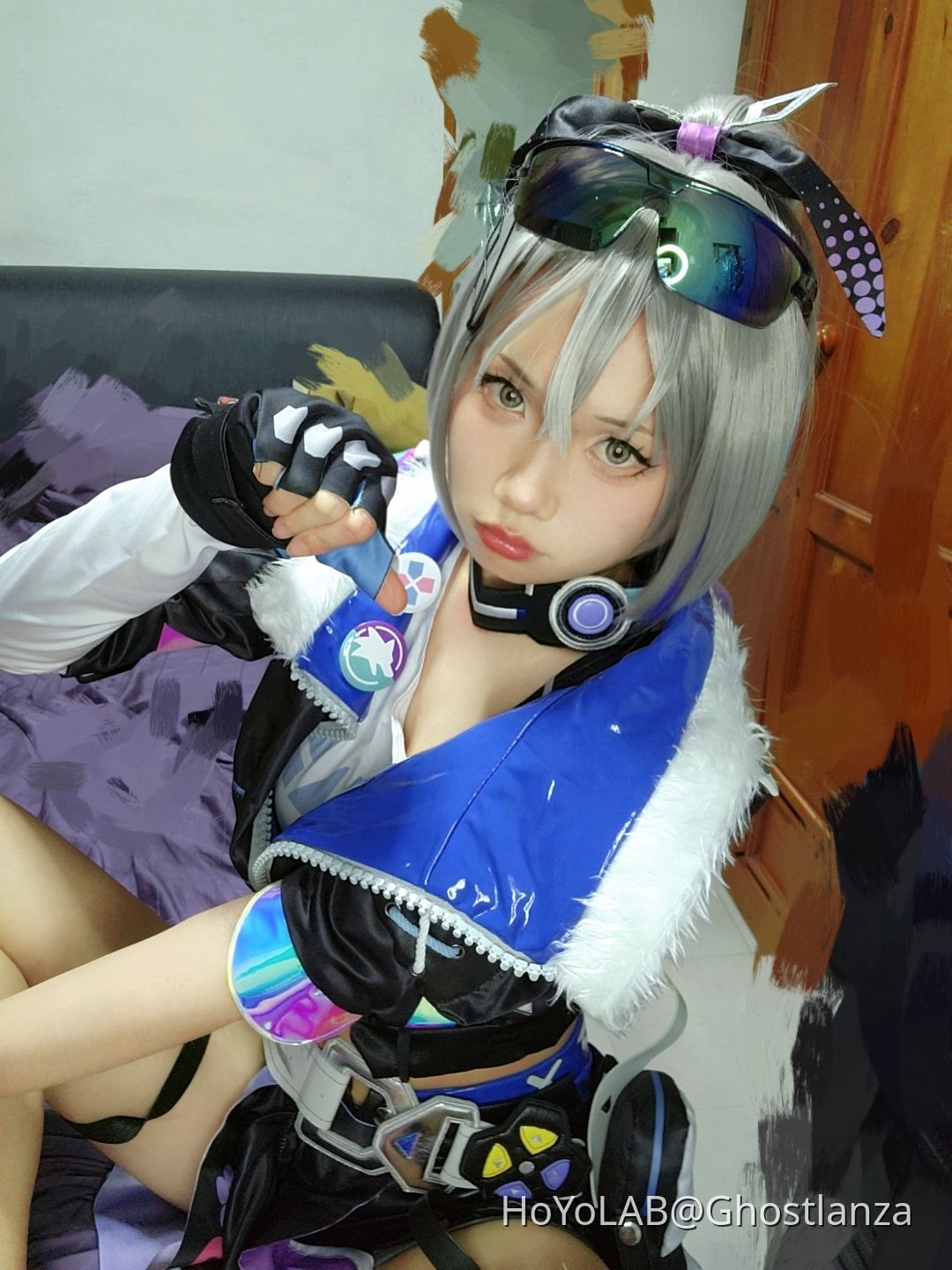 Trying out Silverwolf cosplay Honkai: Star Rail | HoYoLAB