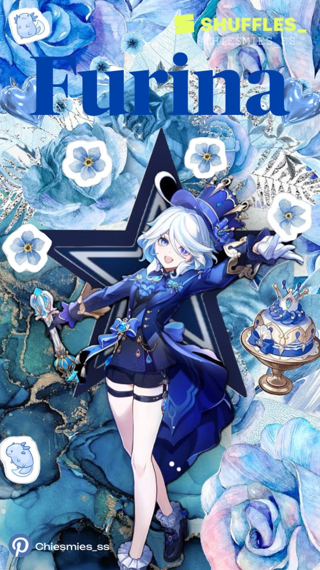 Furina wallpaper i’ve made