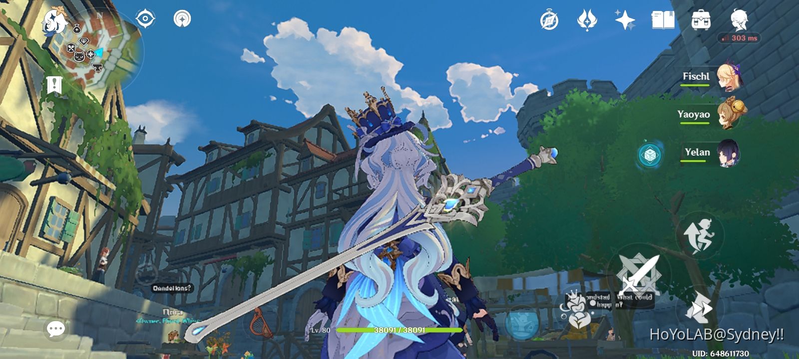 This 4 star sword (design) is literally made for furina (Ousia and ...