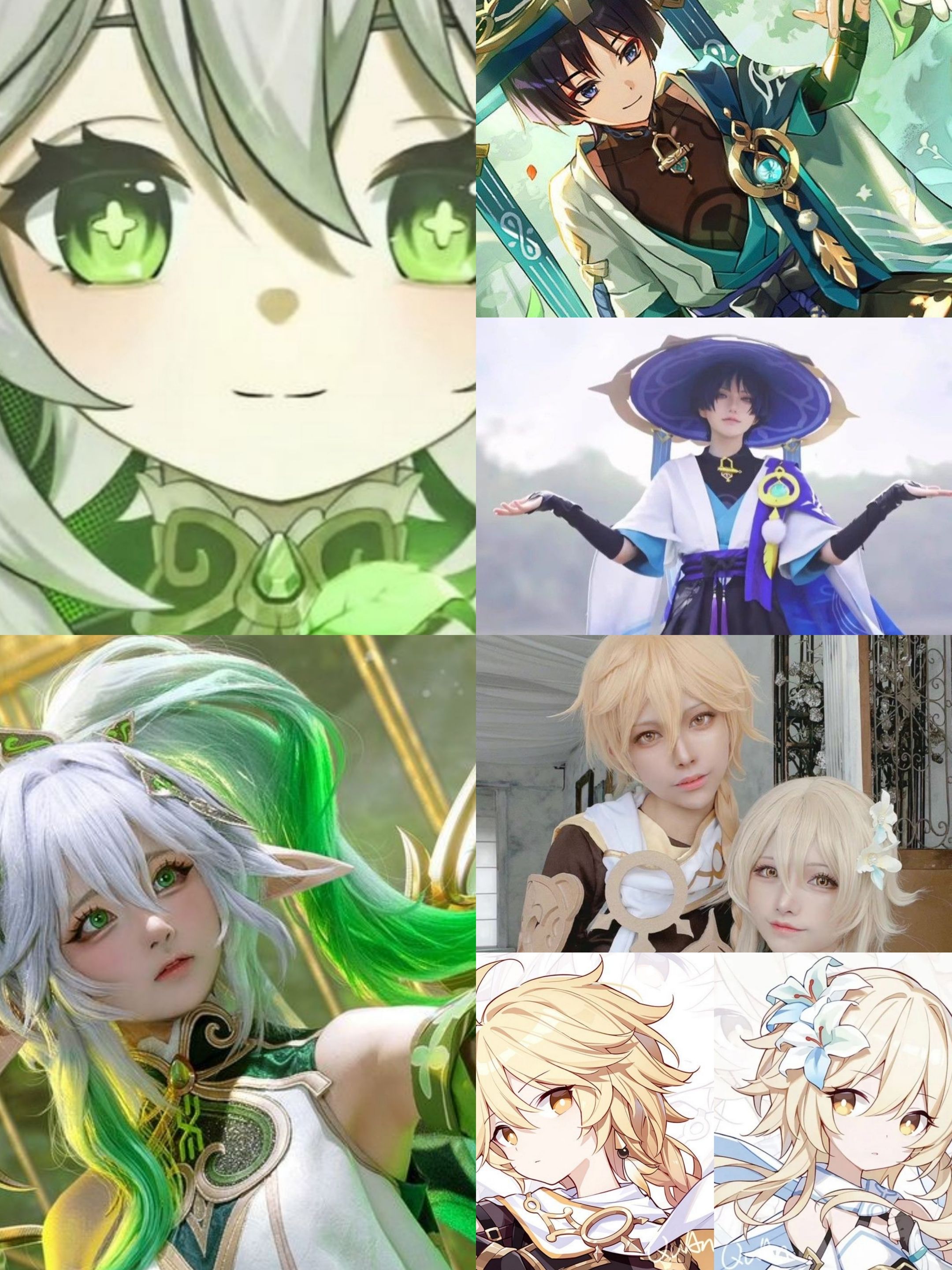 character in reality and in ginshen #cute Genshin Impact | HoYoLAB