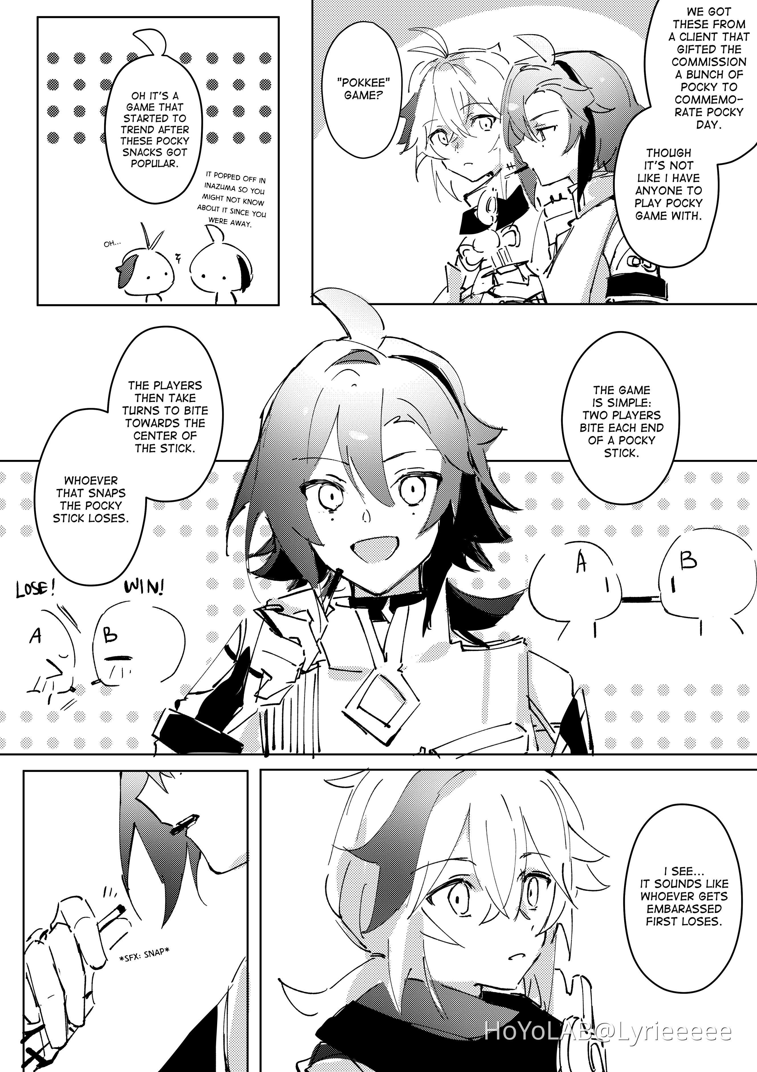 Pocky day Genshin Impact | HoYoLAB
