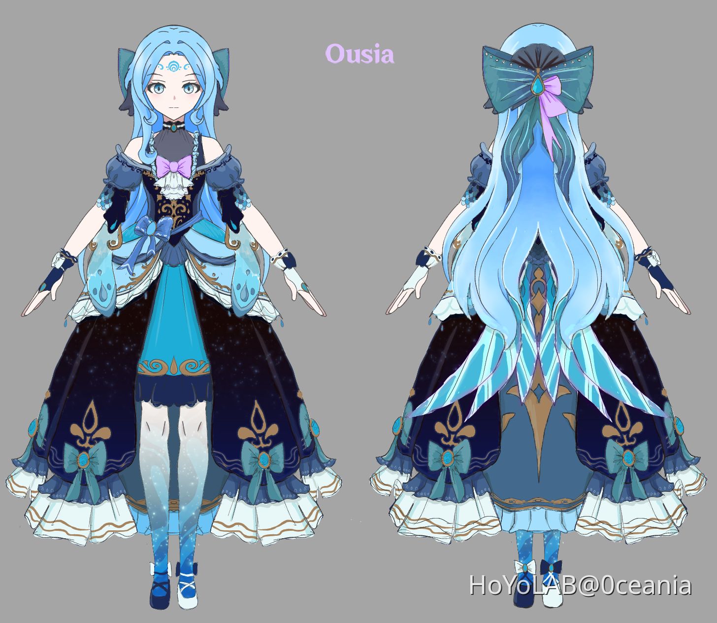 Hydro Archon Egeria - Ousia Arkhe : Created Version 4.1 Genshin Impact ...