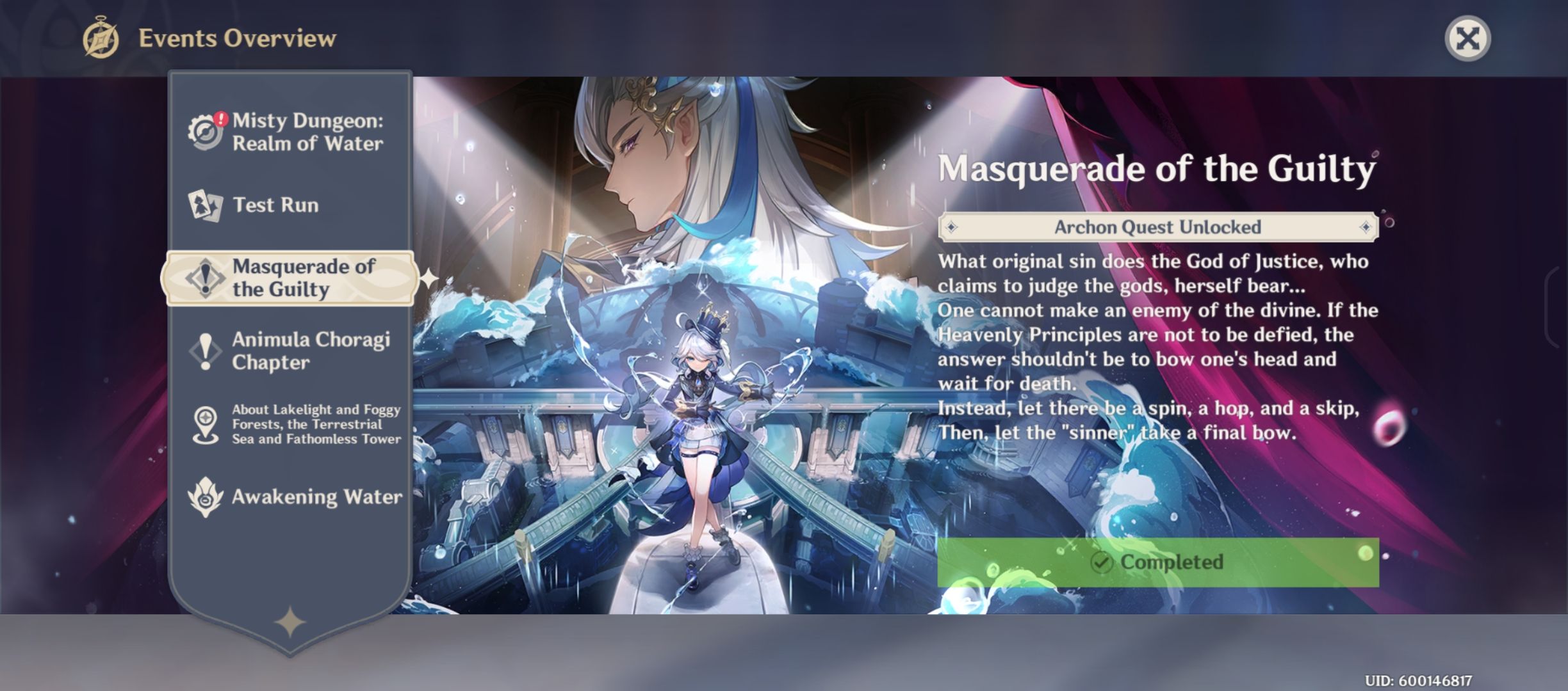 When is the next update? I'm already done with everything... Genshin ...