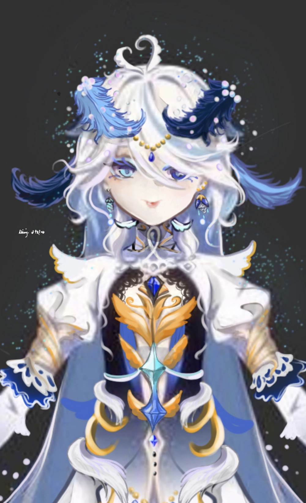 What I thought archon furina form would look like. Genshin Impact | HoYoLAB