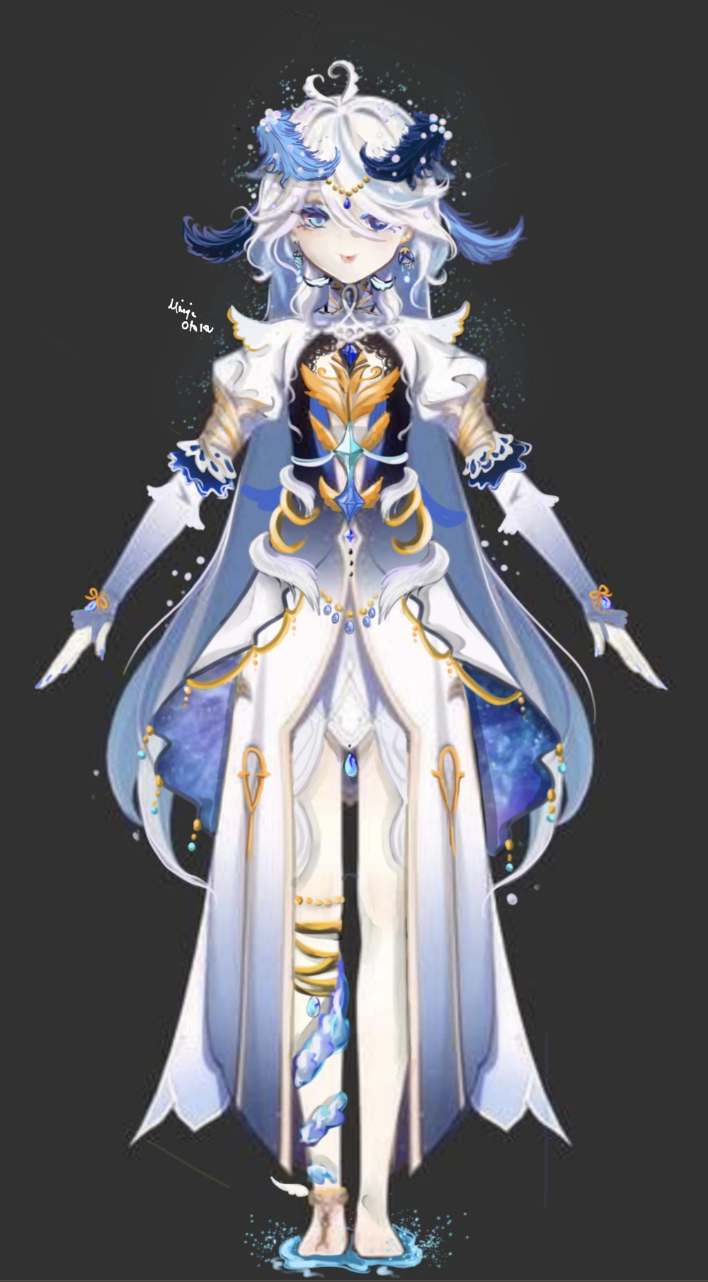What I thought archon furina form would look like. Genshin Impact | HoYoLAB