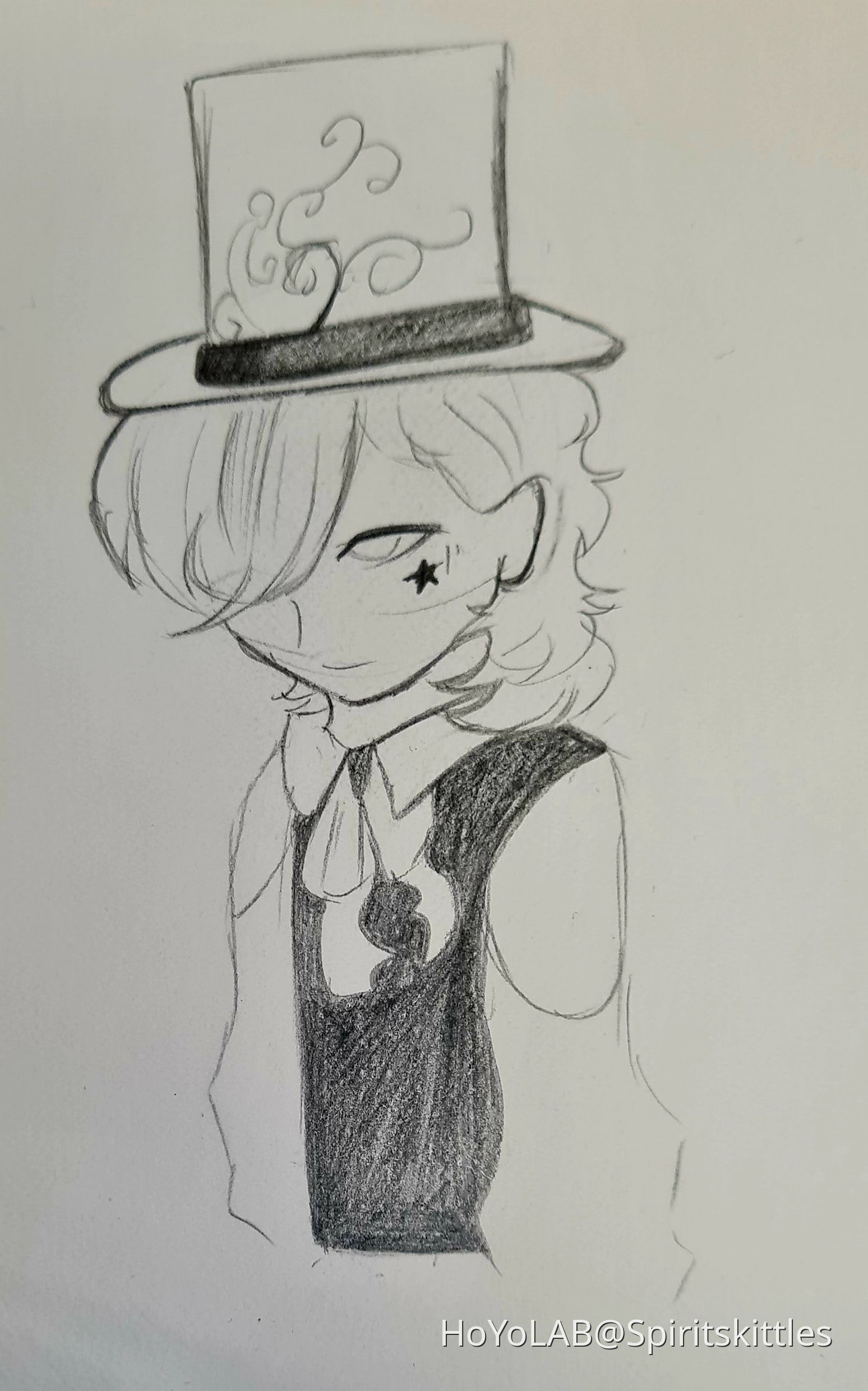 lyney doodle Genshin Impact | HoYoLAB