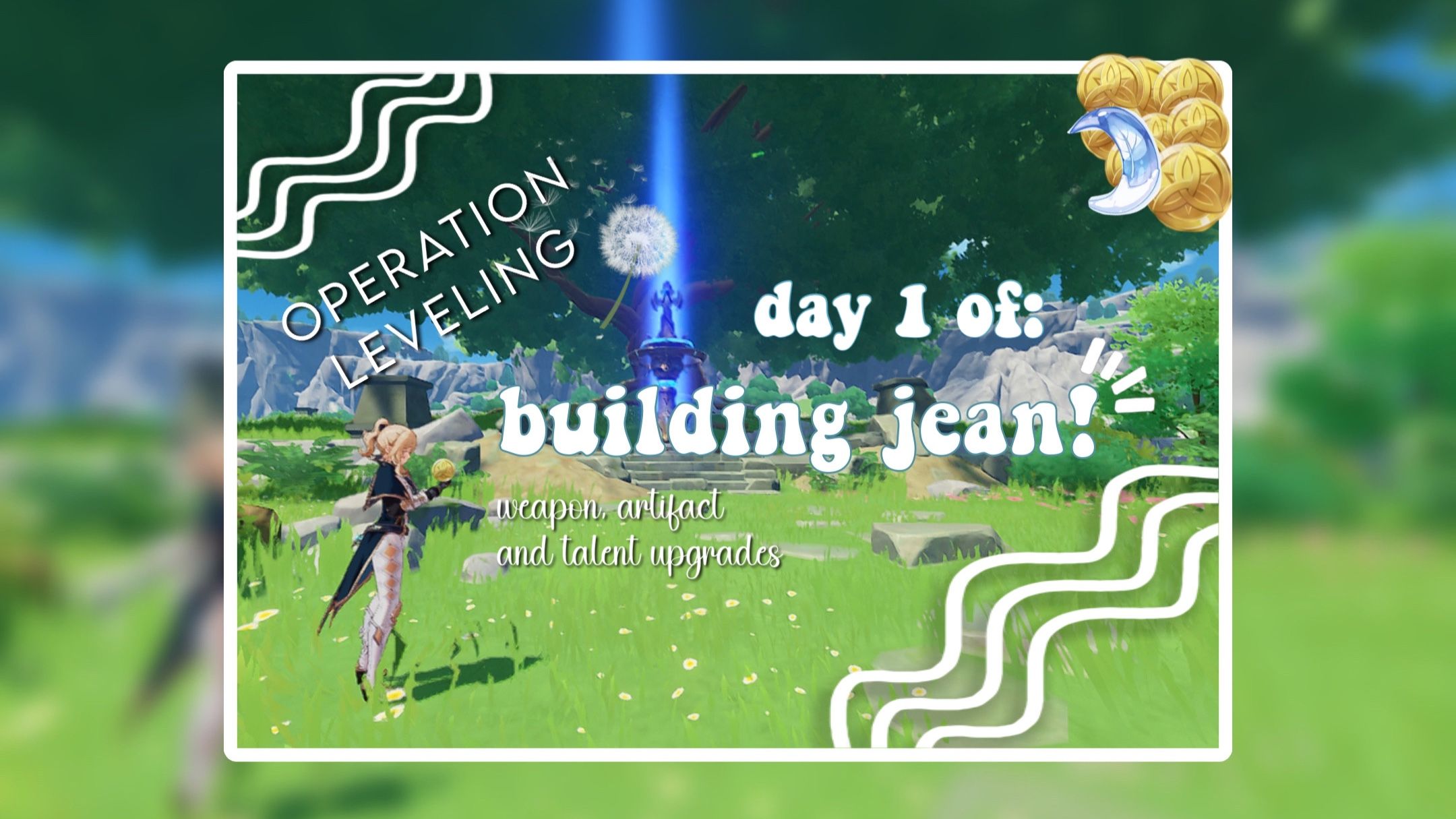 [Operation Leveling] Jean - Day 1 || Character building diary Genshin ...