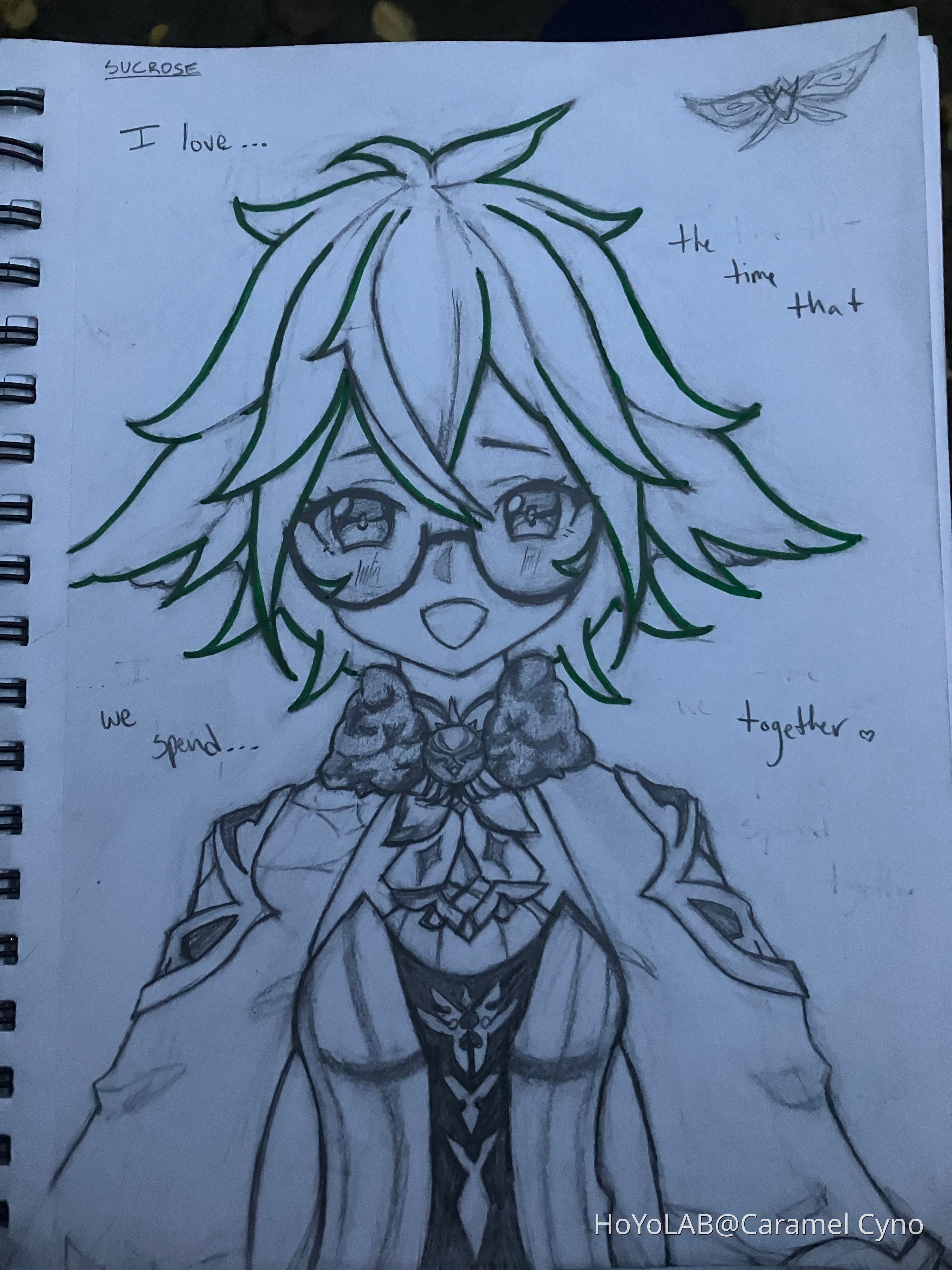 WIP Sucrose art: Pt. 2 Genshin Impact | HoYoLAB